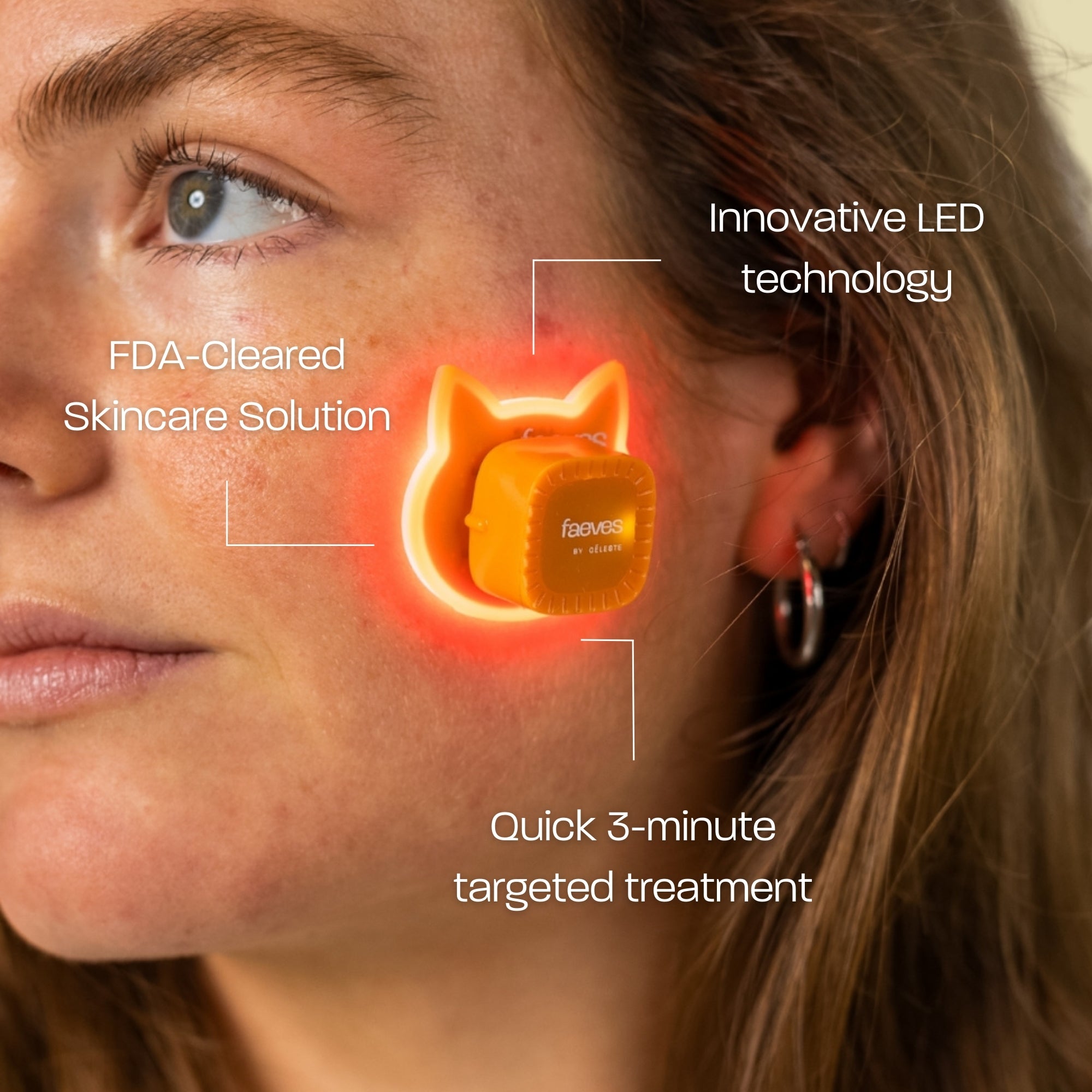 Faeves by Céleste | Clarifying LED Patch - Targeted LED Light Therapy